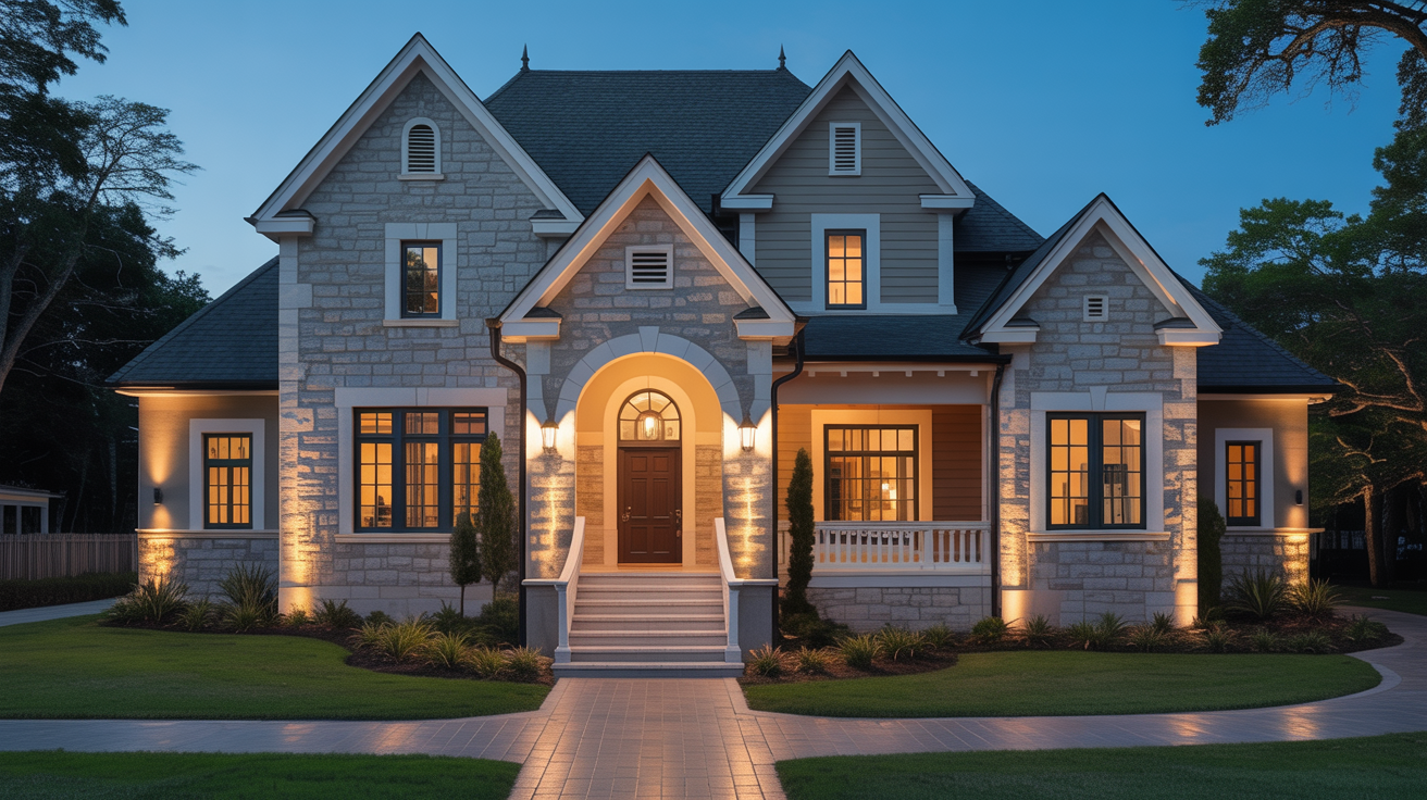 How to Highlight Architectural Features with Exterior Lights